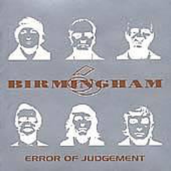 Error of Judgement, Birmingham 6 | CD (album) | Muziek | bol
