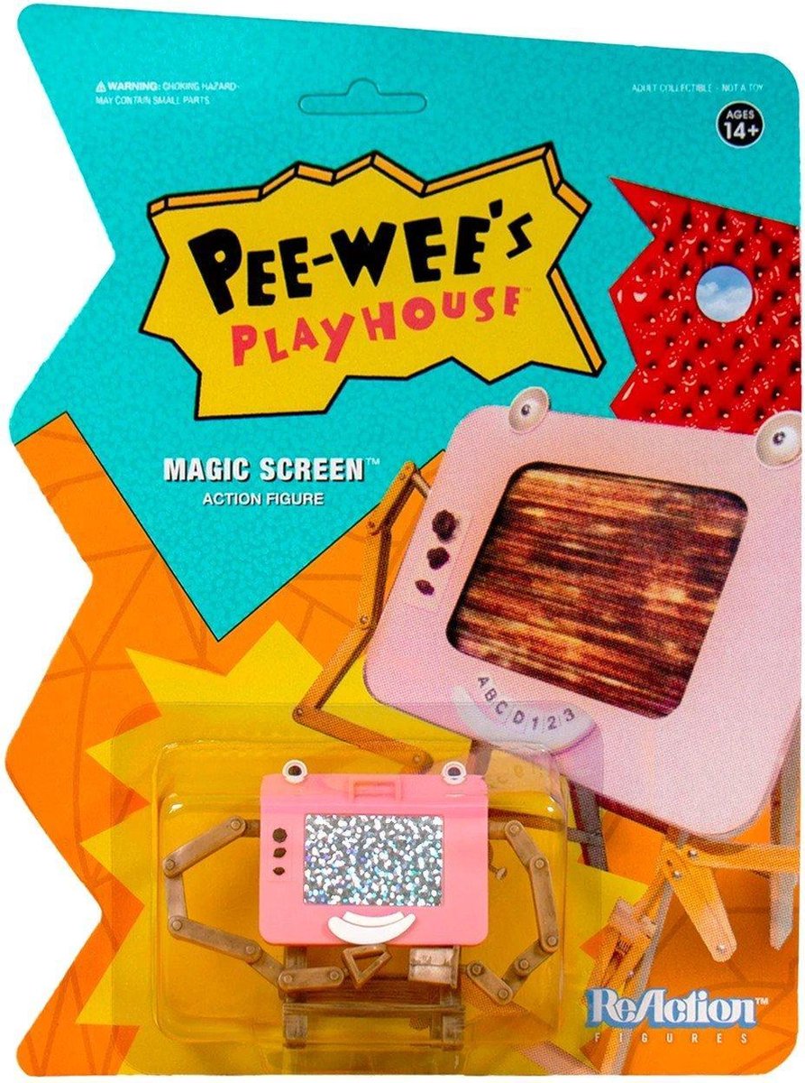 Pee-Wee's Playhouse: Magic Screen 3.75 inch ReAction Figure | bol.com