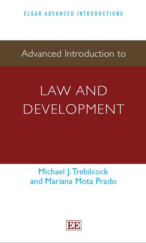 Elgar Advanced Introductions series - Advanced Introduction to Law and ...