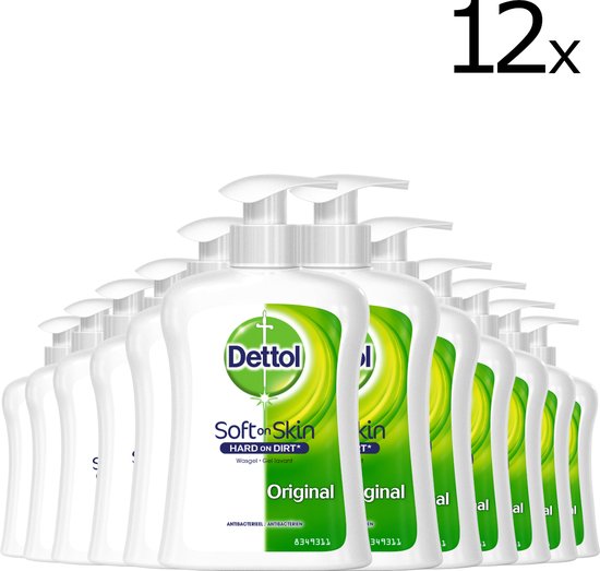 Dettol Handzeep - Original - 250ml x12 | bol.com