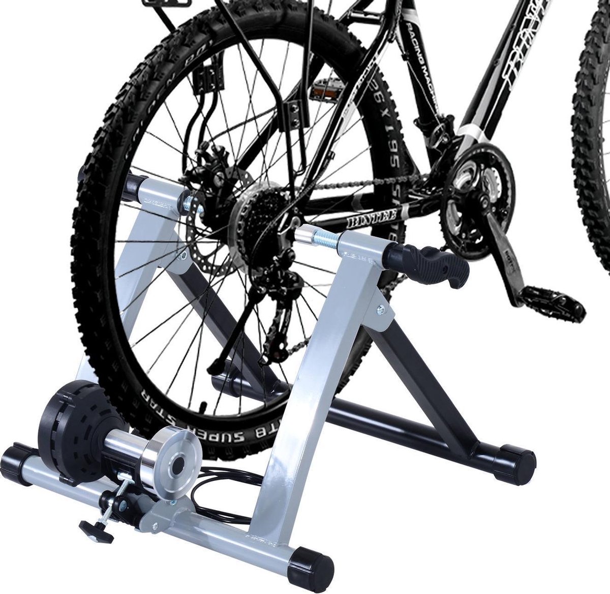 Fietstrainer Binnen - Rollenbank Ergotrainer - Fiets tot 150kg Magneet ...