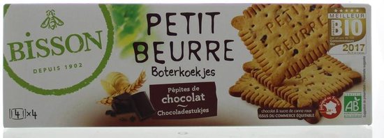 Bisson Biscuitjes met stukjes chocolade 150 gram | bol.com