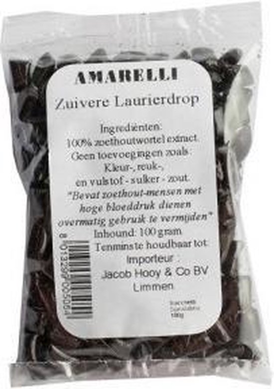 Amarelli Laurierdrop zakje brokjes 100 gram | bol.com