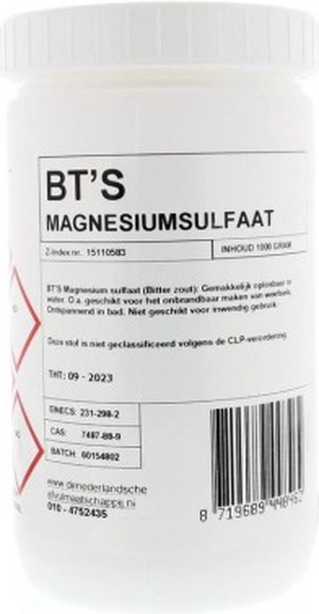 Magnesium Sulfaat 1 kg | bol.com