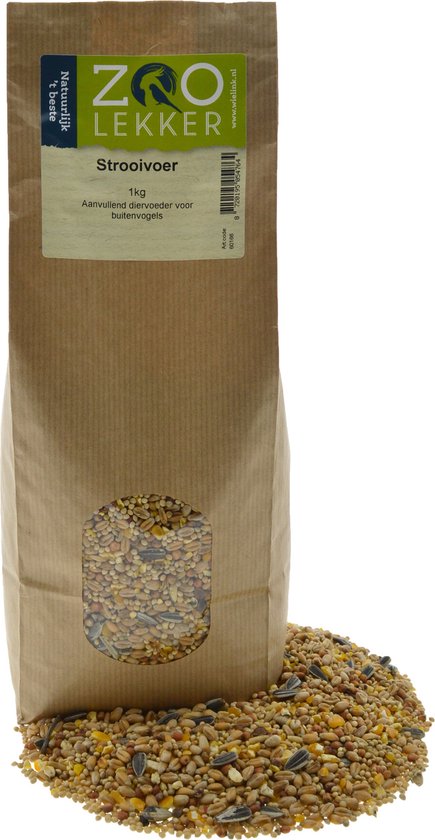 Zoolekker Strooivoer 1kg | bol