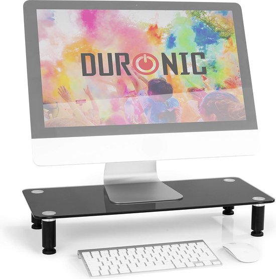 Monitorstandaard verhoger, metalen computerstandaard - Dual Monitor ...