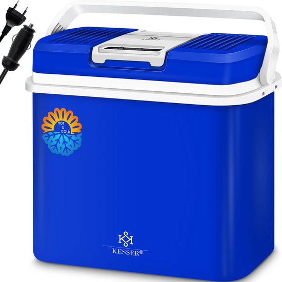 KESSER® Thermo-Elektrische Koelbox 24L Koelt & Verwarmt - Koelbox elektrisch 12V en... | bol