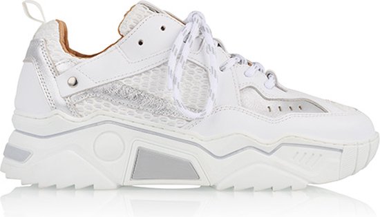 Dames Sneakers Dwrs Pluto White Silver Wit - Maat 40 | bol