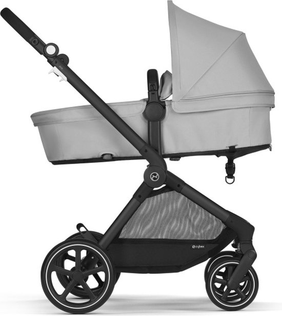 Cybex Kinderwagen Eos Basic BLK Lava Grey Incl. Aton B2 i-Size ...