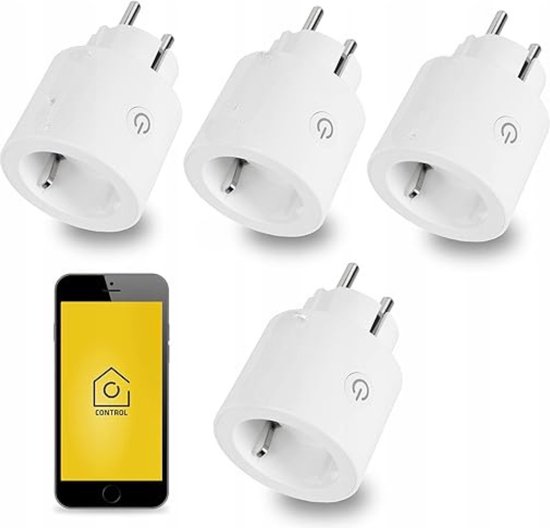 Slimme Stekker Met Energiemeter - Slimme Stekker - Smart Plug - Slimme ...