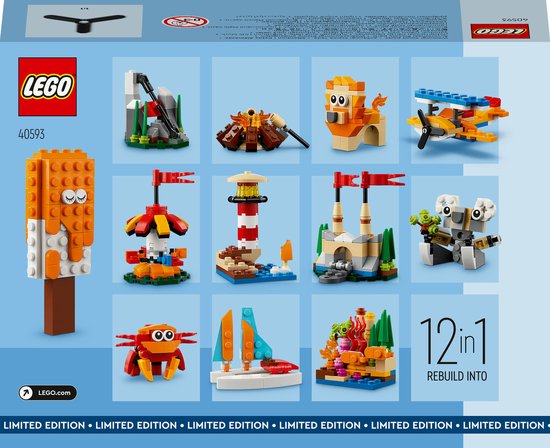LEGO 40593 - Limited Edition - 12-in-1 creatief bouwplezier | bol