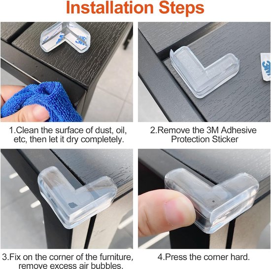 Corner protectors baby - corner protectors Table,24pcs | bol