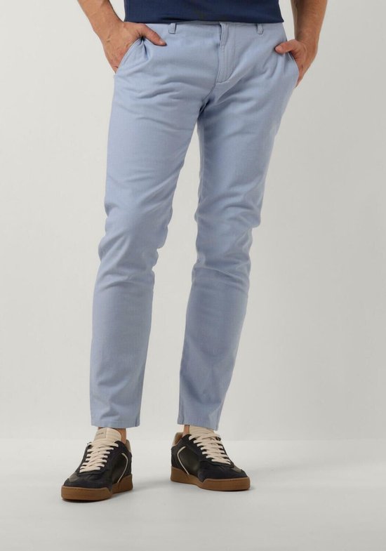 Alberto Rob Stretch Chino Lichtblauw - Maat W 36 - L 32 - Heren | bol