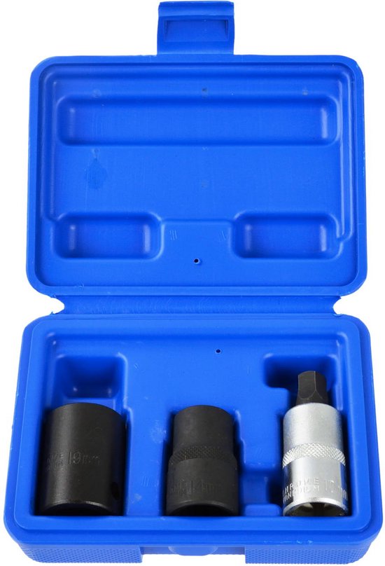 Remklauw doppen set - 3 delig - Remklauw dopset - GEKO | bol