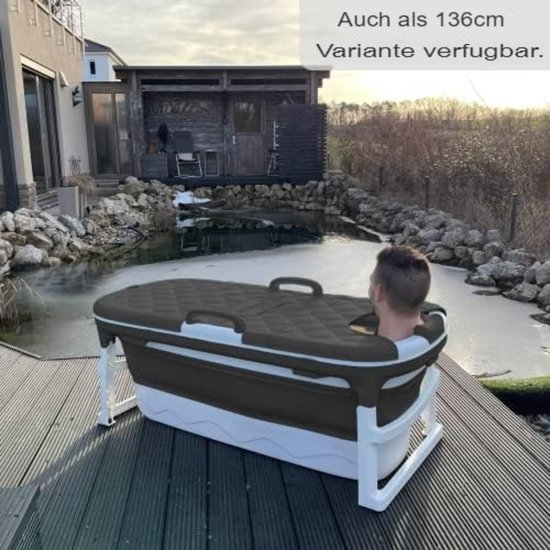 Zitbad - Bath Bucket - Bad Bucket - 158cm - Zwart | bol