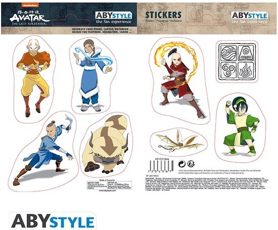 Avatar: The Last Airbender Stickers | bol