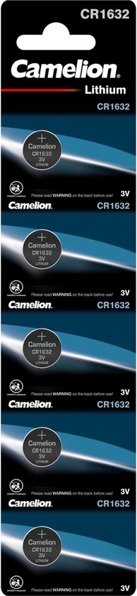 Camelion - CR1632 Lithium Batterijen - 5 stuks | bol