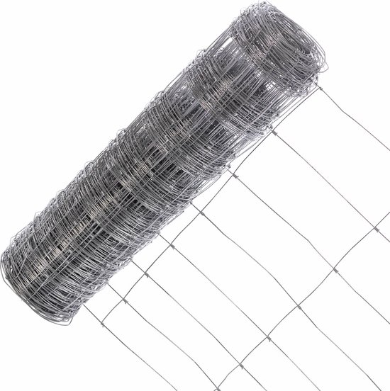 Schapengaas 80cm 30cm 2.40/2.40mm 50m Verzinkt zwaar. | bol
