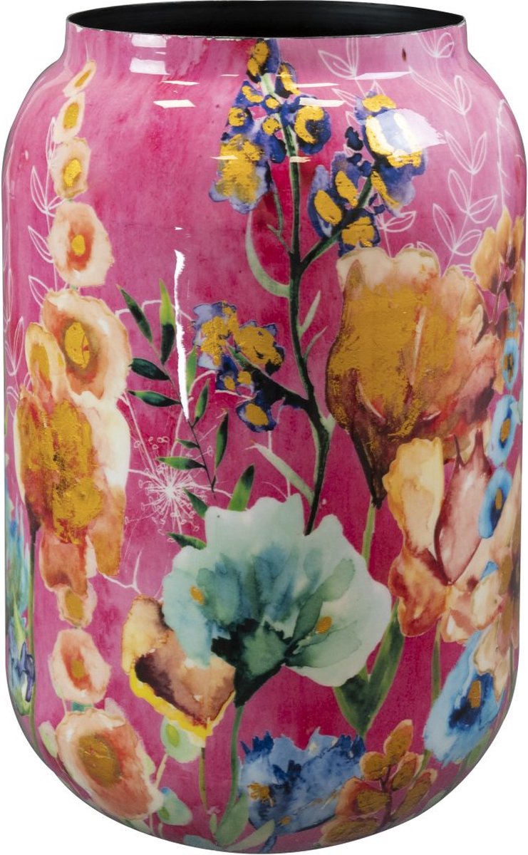 TS Collection - Bloempot Fiesta fuchsia - 46x62 - Roze - Bloempot voor ...