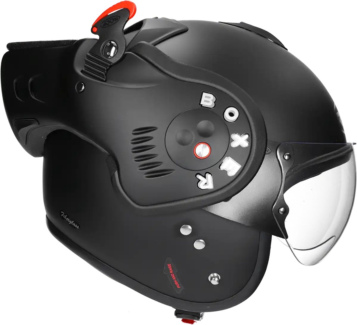 ROOF Boxer V8 S helm mat zwart maat XS | bol