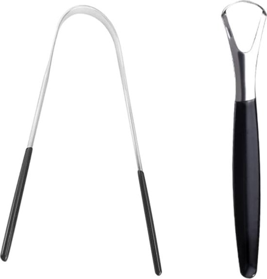 Tongschraper, Tong Scraper Set, Roestvrij Staal "U" Vorm Tong Scraper ...