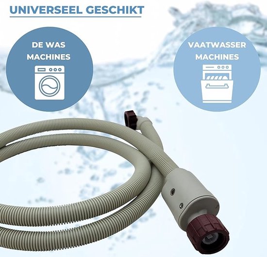 wasmachine slang / waterslang . wasmachine vaatwasser 2m | bol