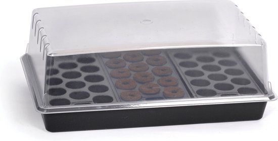 Nelson Garden kweekbak met Deksel Minikas en Pluggbox, ontkiem kit voor ...