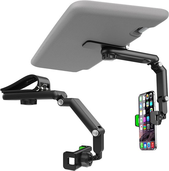 Mobiele telefoonhouder voor de auto aan zonnekleppen, universeel, 360 graden draaibare... | bol