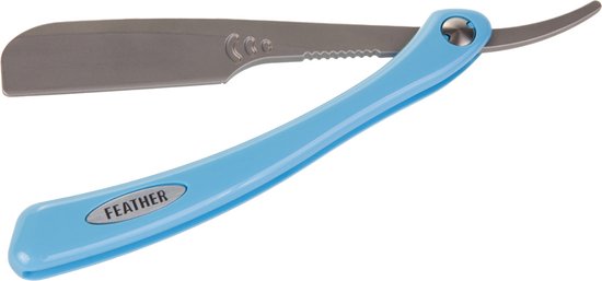 STARMANN - Feather Scheermes, Blauw handvat Professional Artist Club | bol