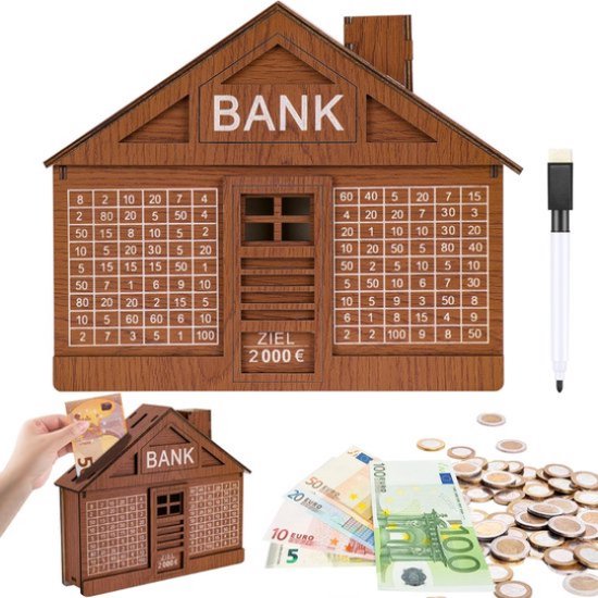 Spaarpot Groot - XXL Spaarpot - Grote Spaarpot Voor Volwassenen | bol