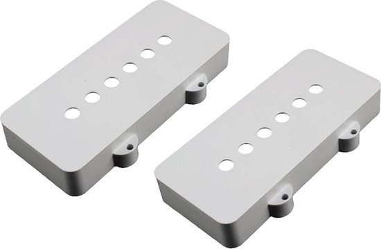 Allparts PC6400050 pickup covers voor Jazzmaster, verouderd wit, set van 2 | bol