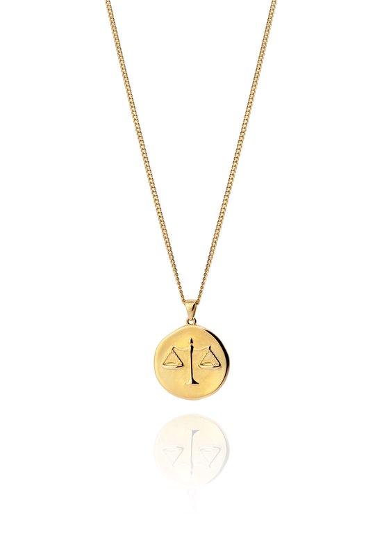 LIBRA ZODIAC Ketting Sterling zilver VERGOUD. | bol