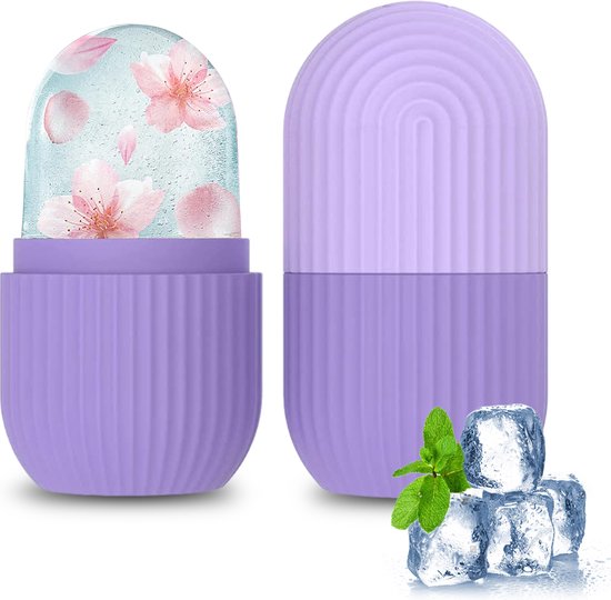 Ijsroller gezicht paars - Ice roller - Ijs roller - Ice roller gezicht ...