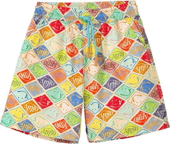 Plank shorts 50 AOP Graphic logo Blue: 92/2yr | bol