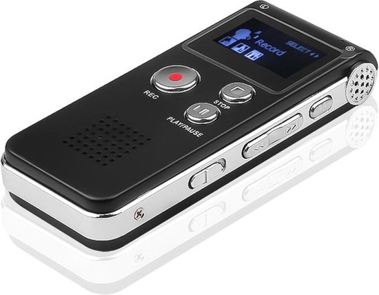 3 in 1 Voice Recorder - Afluisterapparatuur voor Opname - Dictafoon ...