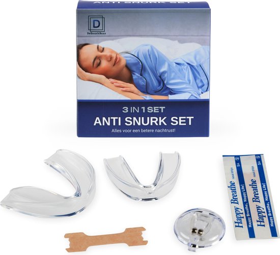 DeSnurkBaas | Anti Snurk Set – Anti Snurk Beugel – Snurken – Anti Snurk ...