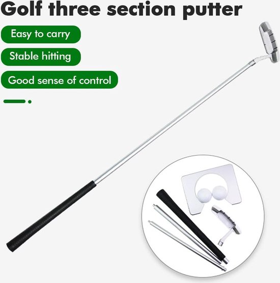 Golf putter set, golf kantoor set met putter, golf putting cup, indoor ...