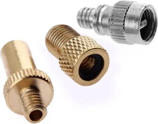 Set 3 Stuks - Adapter Fietsventiel - Adapter Bicycle Valve ...