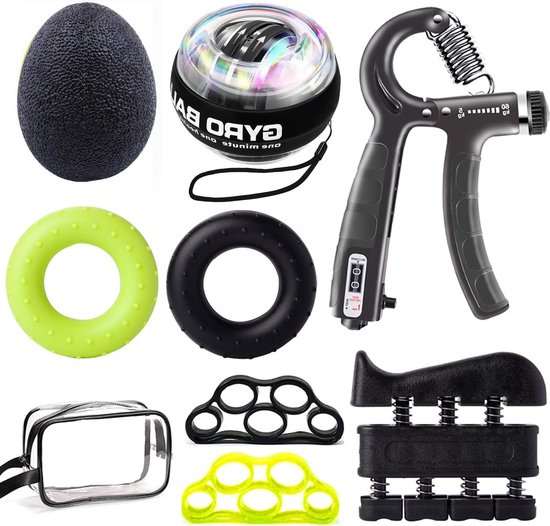 Handtrainer met teller voor vingertraining en krachttraining thuis Hand trainer | bol