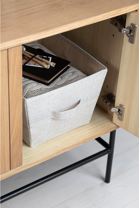 Bigso Box of Sweden Taps toelopende opbergmanden beige Bigso - Soft ...