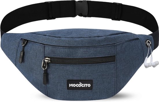 Heuptas voor dames en heren, borsttas, groot telefoontasje, 120 cm/135 ...