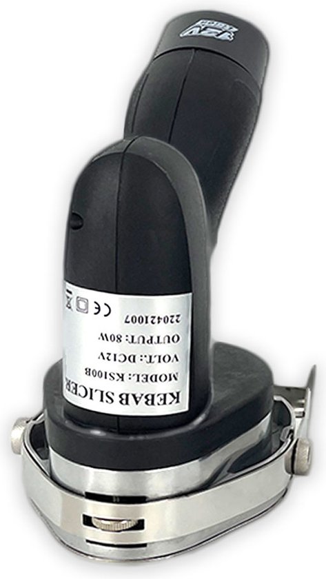 HCB® - Professioneel Horeca Doner of Kebab mes - 60 kg/dag - 2 accu's ...