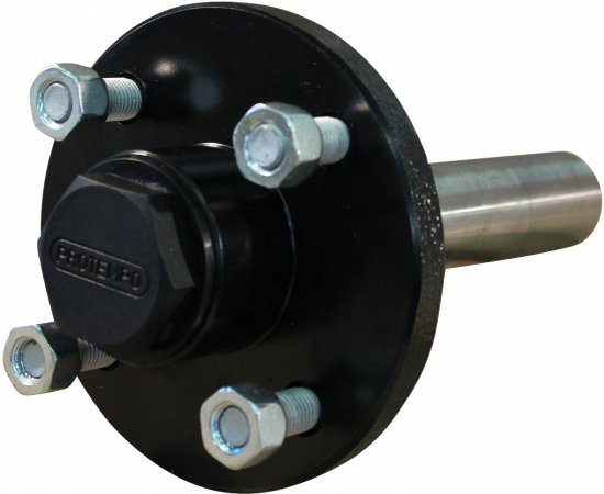 Naaf met rond aseind 4 gaats 40x200mm | bol