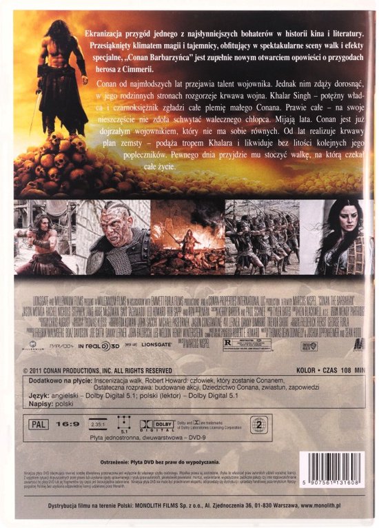 Conan the Barbarian [DVD] (Dvd), Ron Perlman | Dvd's | bol