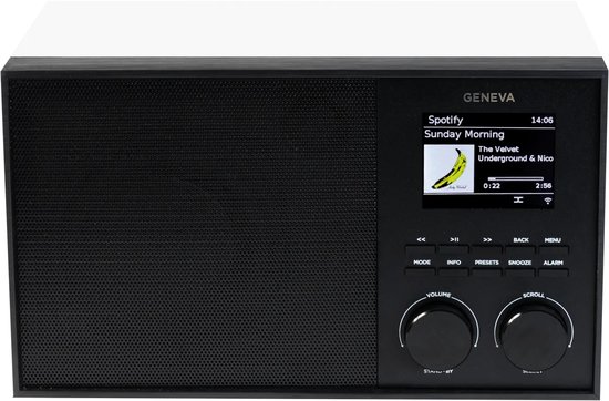 Geneva DeCon S internet, DAB+ en FM radio met Spotify en Bluetooth ...