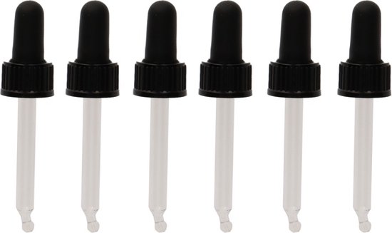 20x Druppelflesje met Druppelaar 20 ml - Blauw - Pipetflesje, Lege ...