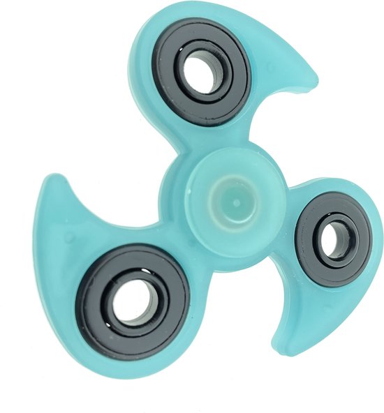 Fidget Ninja Spinner Lichtblauw | bol