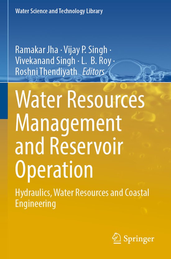 Water Science and Technology Library- Water Resources Management and Reservoir... | bol