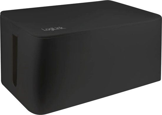 Kabeldoos, zwart | bol