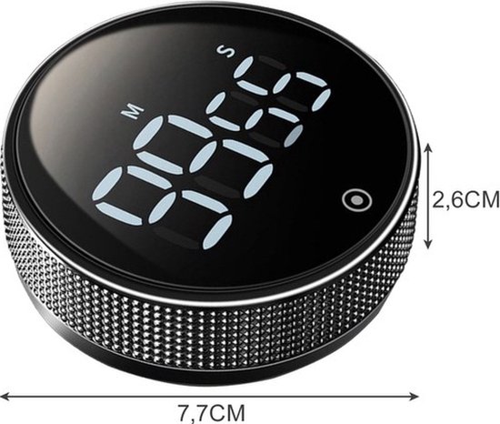 New Age Devi - Kookwekker - Digitale Keukenwekker - Magnetisch - Incl ...